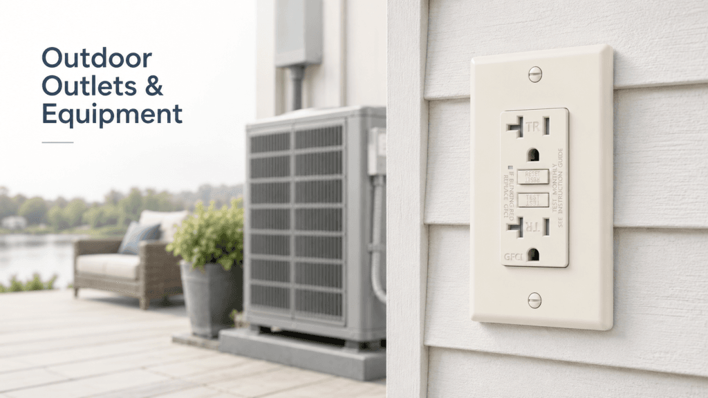 Outdoor GFCI Requirements (NEC 210.8(F)): What You Need for Garages ...